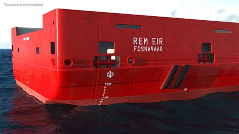 Rem Eir Offshore Supply Vessel 3d Model 149 3ds Blend C4d Fbx Max Ma Lxo Obj Free3d