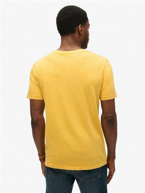 Superdry V Neck Slub T Shirt