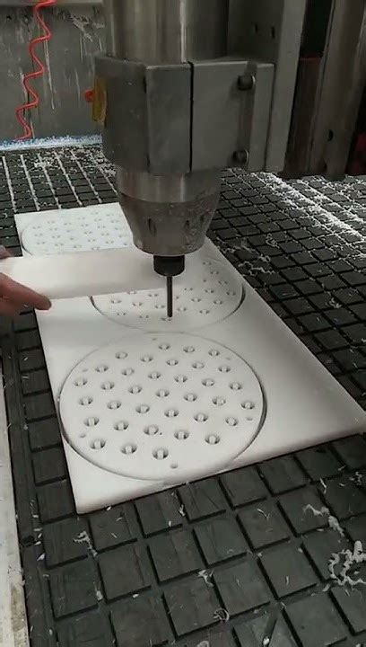 Polypropylene Pp Machining Round Circles Youtube