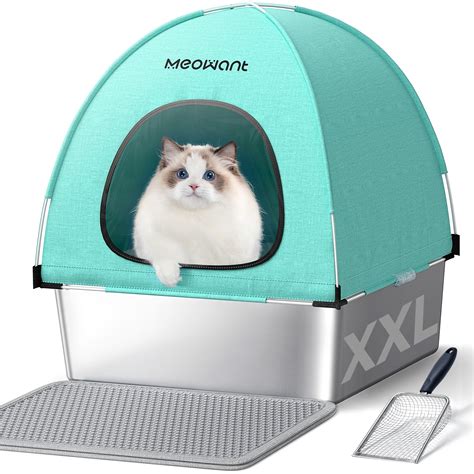 Smart Self Cleaning Cat Litter Boxes Odor Control Meowant