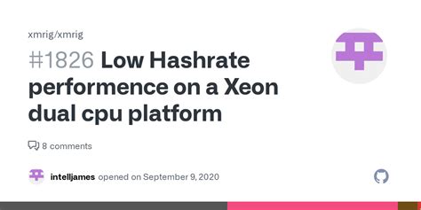 low hashrate performence on a xeon dual cpu platform · issue 1826