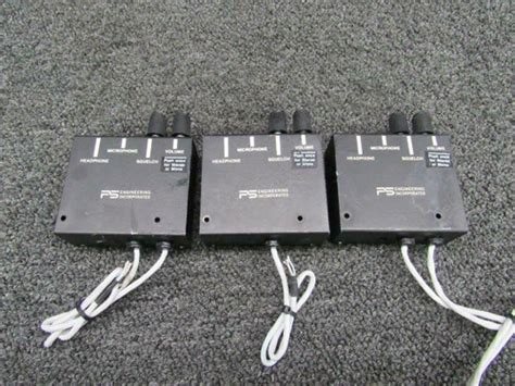 Ps Engineering Audio Headset Controller Intercom Kit For Sale
