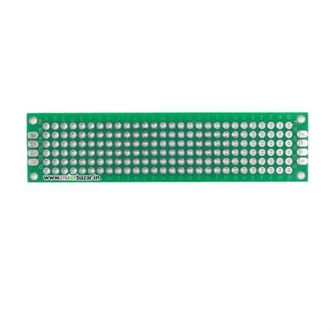 2x8cm Double Sided Universal Pcb Prototype Board 254mm Hole Pitch