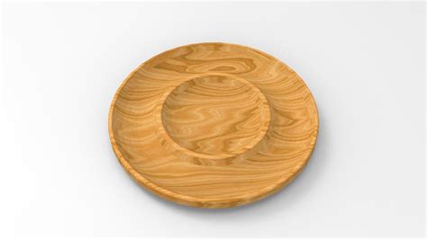 Stl File Serving Tray Cnc Cut 3d Model File For Cnc Router Engraver