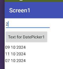 Datepicker Add Days MIT App Inventor Help MIT App Inventor Community