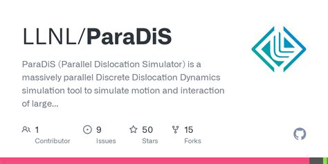 GitHub LLNL ParaDiS ParaDiS Parallel Dislocation Simulator Is A Massively Parallel Discrete