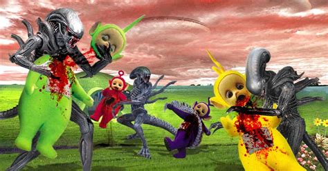 Jimsmash Aliens Vs Teletubbies