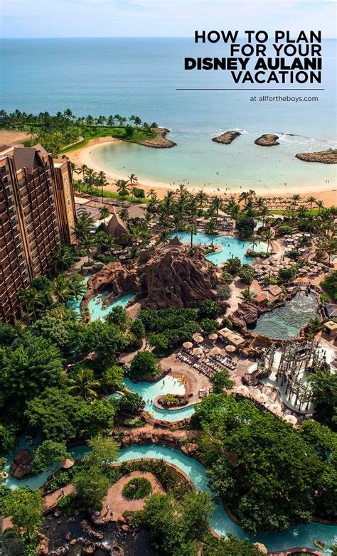 How To Prepare For A Trip To Disney Aulani Resort And Spa In Hawaii — All