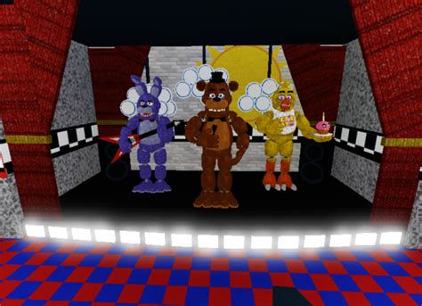 Fnaf 1 Rp Freddy Fazbears Pizza Place Voor Roblox Spel Download