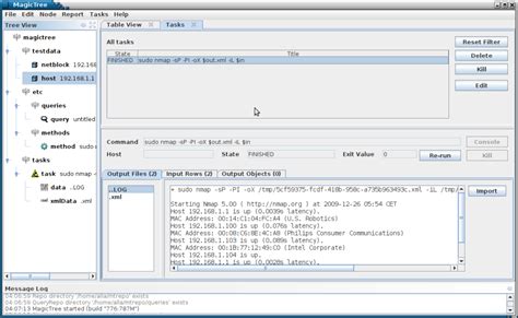 magictree kali linux ethical hacker