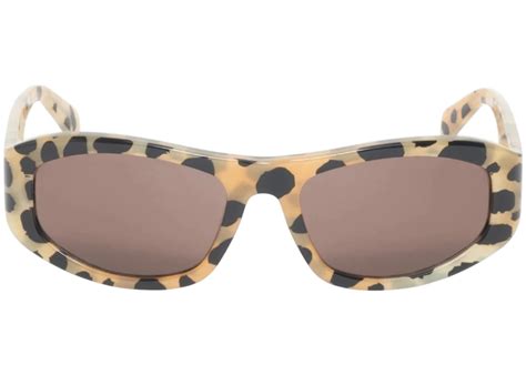 Stussy Landon Sunglasses Cheetahdark Brown Lens Mens Ss25 Us