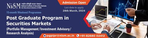 Home National Institute Of Securities Markets Nism