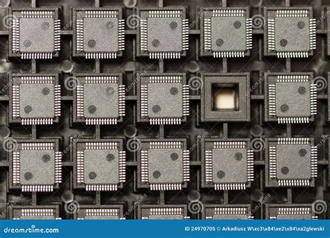 Smd Integrated Circuits Stock Image Image Of Invention 24970705