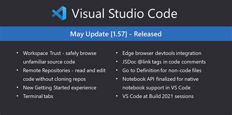 Visual Studio Code May