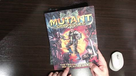The Complete Mutant Chronicles 1st Edition Rpg Flipthrough Youtube