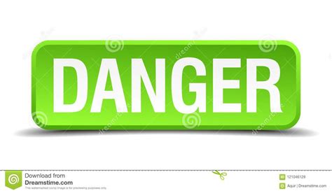Danger Button Stock Vector Illustration Of Push Label 121046129