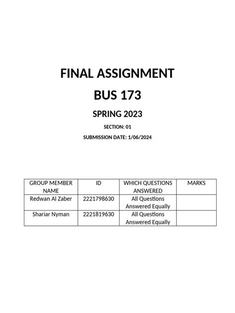 Bus Assignemnt Pdf Coefficient Of Determination Errors And Residuals