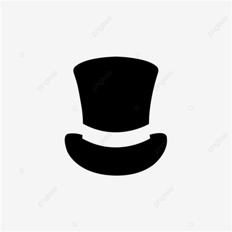 Monocle And Top Hat Vector