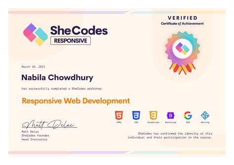 Nabila Chowdhury Shecodes Profile Shecodes