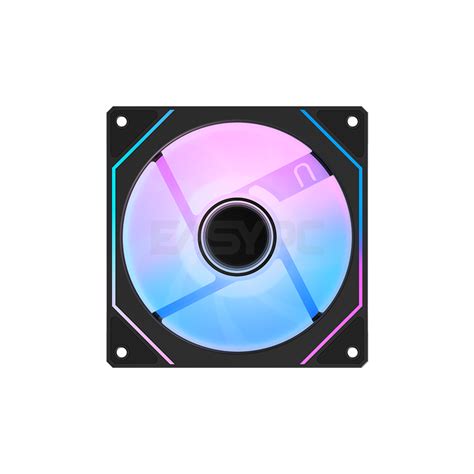 Ocypus Gamma F12 Argb Reverse Blade Chassis Fan Black Easypc