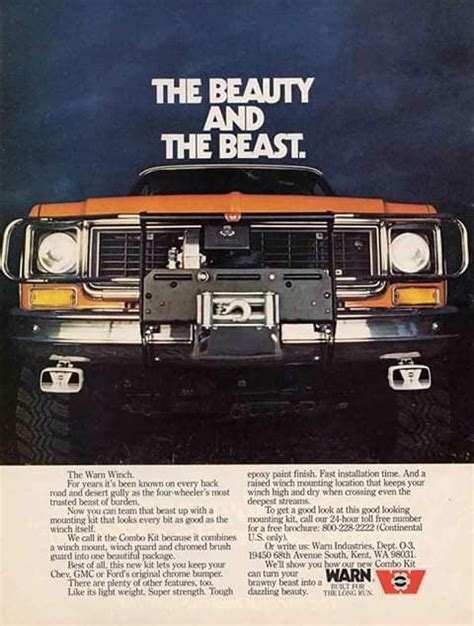 Classic Warn Combo Kit Winch Mount Pirate 4x4