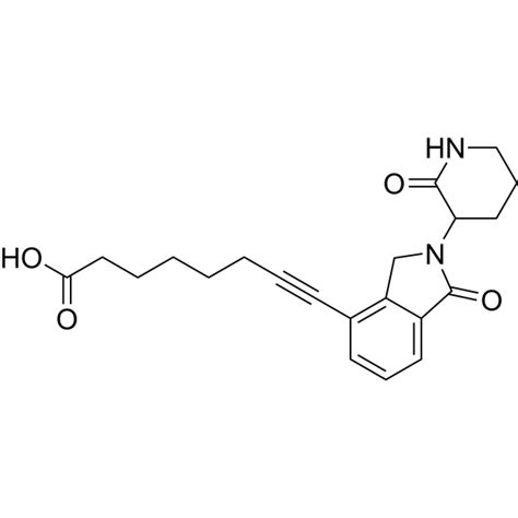 Deoxy Thalidomide Alkyne Hexanoic Acid E3 Ligase Ligand Linker