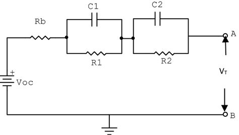 Equivalent Circuit Model Of The Battery Pack Download Scientific Diagram