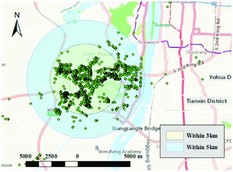 Spatial Distributions Of The Furthest Individual Daily Trajectory Points Download Scientific