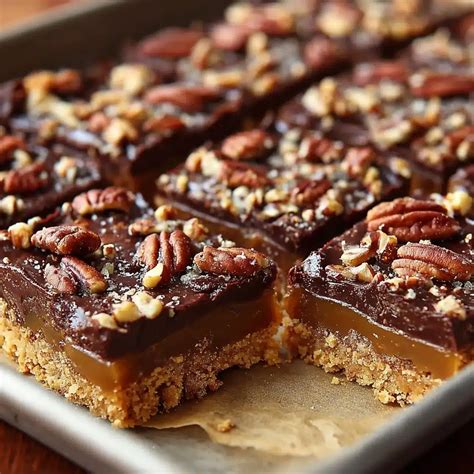 Easy Turtle Bars Recipe Decadent Delight For Dessert Lovers