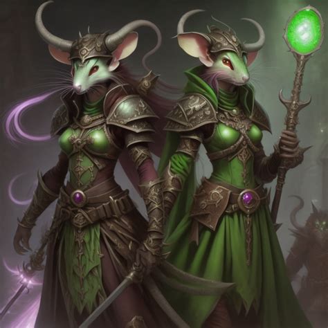 Skaven Magic Girls 5 By Narutorot On Deviantart