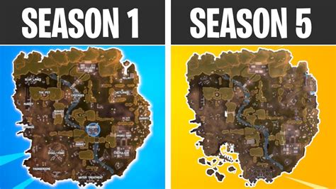 Evolution Of The Entire Apex Legends Map Season 1 Season 5 Youtube
