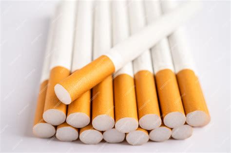 Premium Photo Cigarette Tobacco In Roll Paper With Filter Tube No Smoking Concept