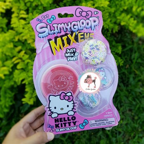 Slimygloop Mixems Hello Kitty Shopee Malaysia