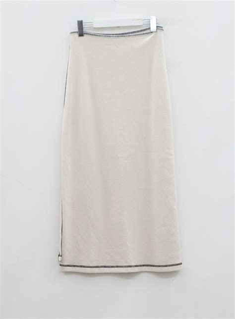 Stitch Wrap Skirt Cs21 Korean Womens Fashion Lewkin