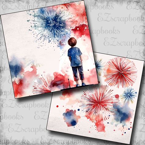 watching the fireworks npm 6947 ezscrapbooks