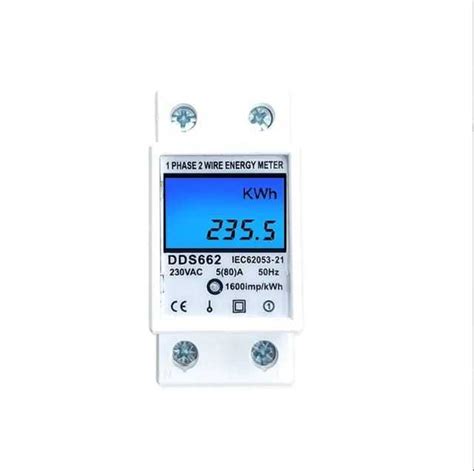 Digital Energy Meter Digital Display Show Voltage Ampair Watt Darazpk