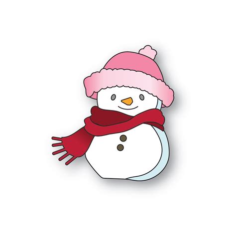 Memory Box Dies Cute Bundled Snowman Scrapbooking Made Simple