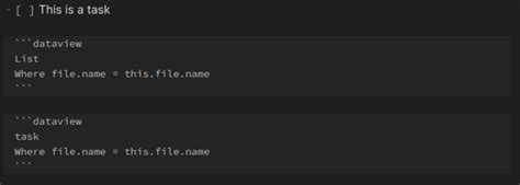dataview list and task are empty even though my vault is not empty