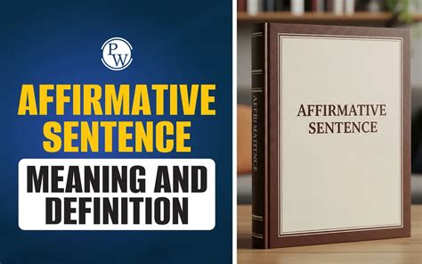 Affirmative Sentence Meaning Definition Rules And Examples