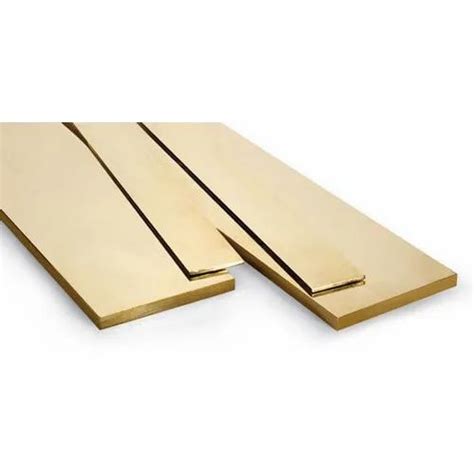 Brass Flat Bar For Industrial Thickness 2 5mm At Rs 500kg In Mumbai
