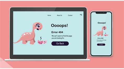 Error Page Design On Behance Error Page Design On Behance