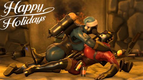 Rule 34 2futa 2futas 3d Backpack Breasts Emblem Embrace Embraced Fempyro Festive Fire