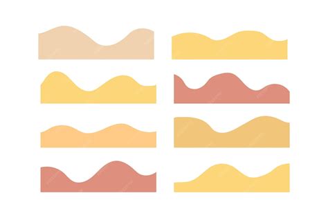 Premium Vector Shape Wave Premium Vector