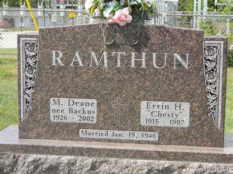 Ervin Herman “chesty” Ramthun 1915 1997 Find A Grave Memorial