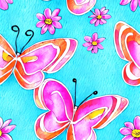 beautiful butterfly pattern · creative fabrica