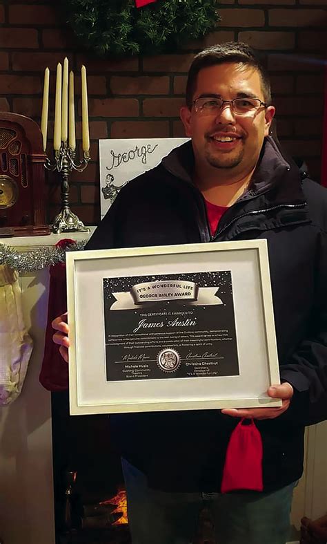 George Bailey Award Winners Cushing Citizen