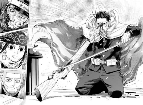 Golden Kamuy Karaktärskonst Manga