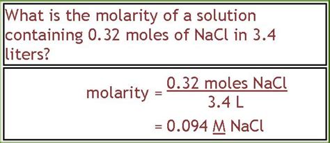 How To Calculate Molarity Researchgate