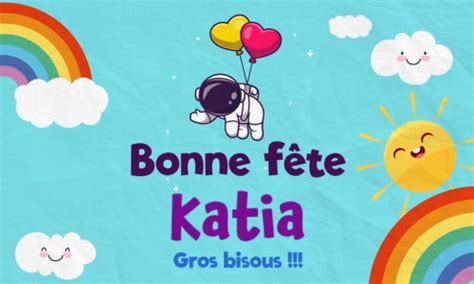 Cartes Bonne Fête Katia 25 Novembre
