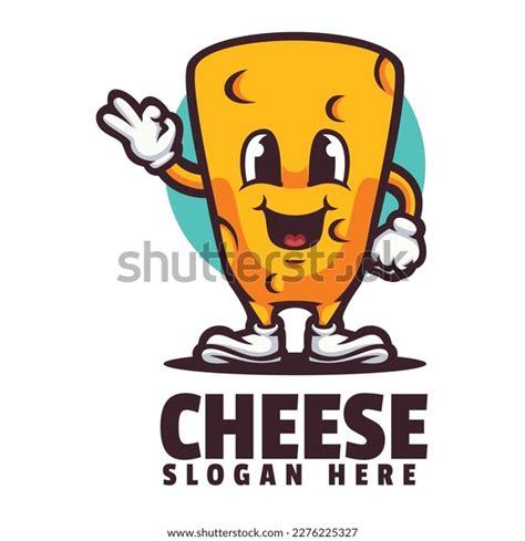 Cheese Mascot Logo Design Vector Stock Vector Royalty Free 2276225327